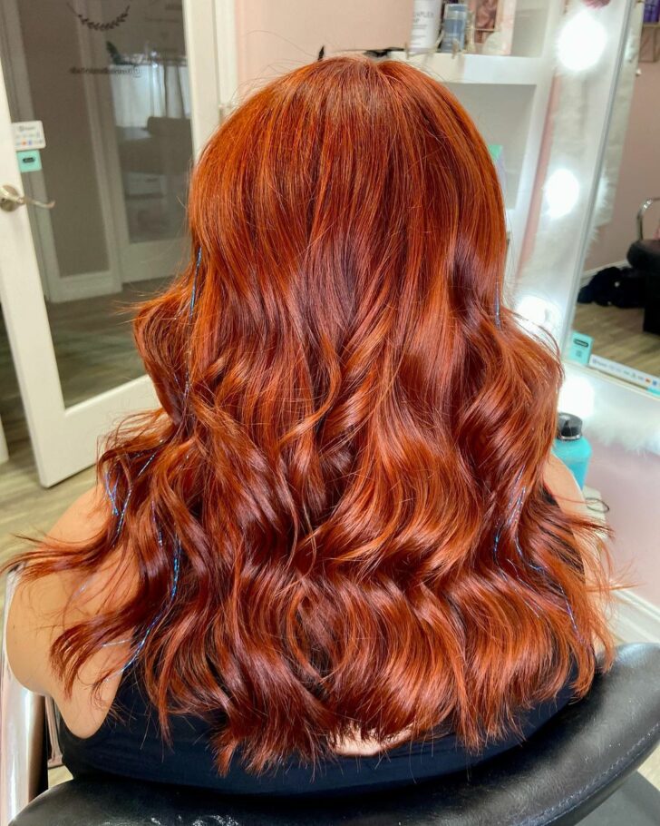 Ruivo acobreado: o que é, fotos deslumbrantes para aderir à tonalidade