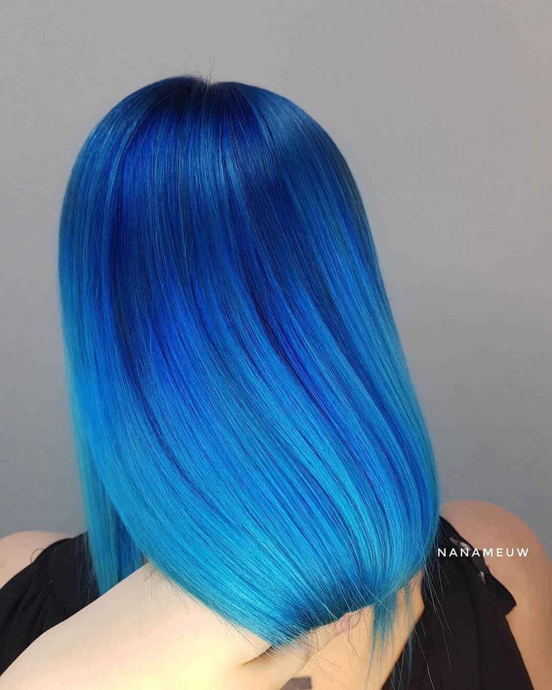 Cabelo Azul: Como Pintar Em Casa, Fotos Inspirações, Como Cuidar