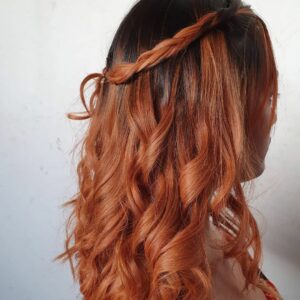 Ombré hair ruivo e fire ombré hair: o que é, inspirações, trends