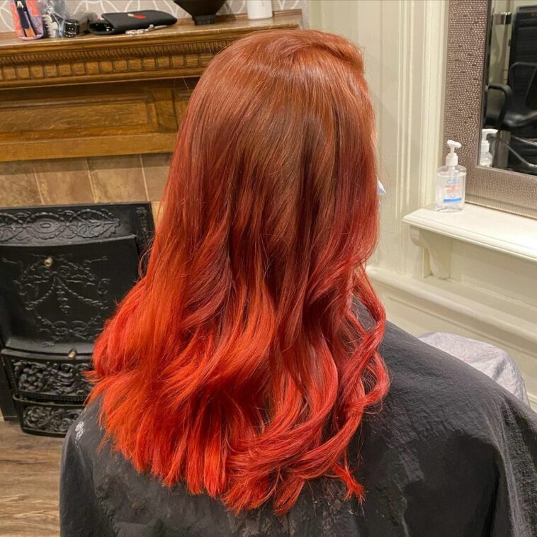 Ombré hair ruivo e fire ombré hair: o que é, inspirações, trends