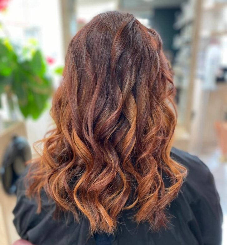 Ombré hair ruivo e fire ombré hair: o que é, inspirações, trends