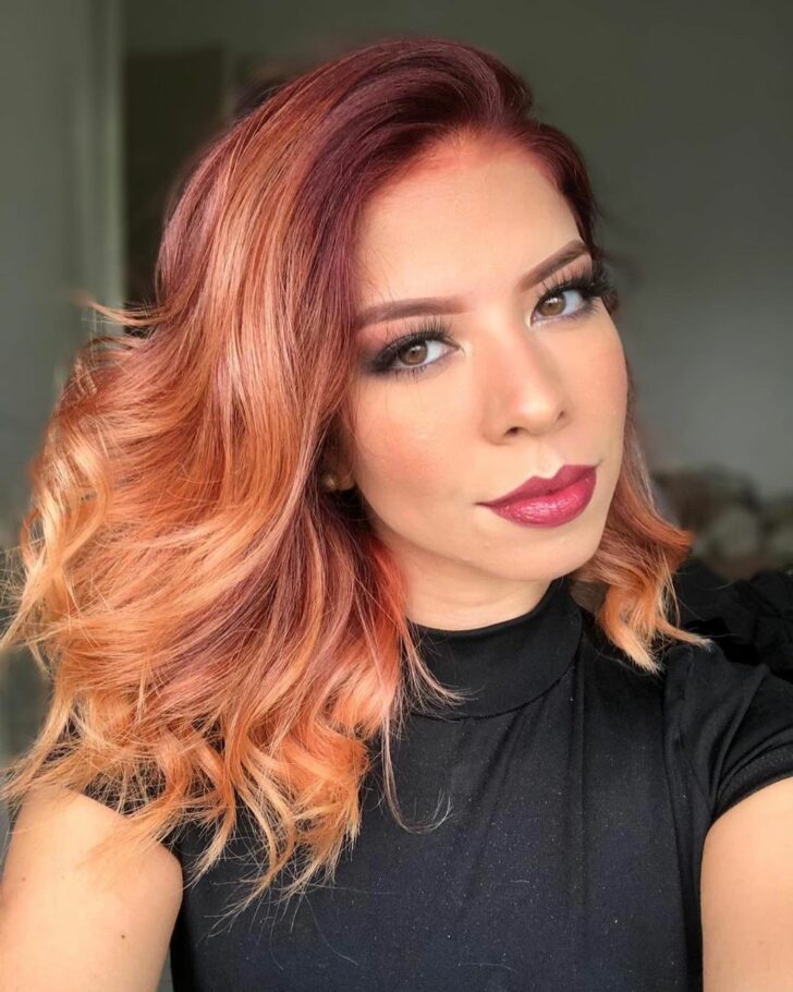 Ombré hair ruivo e fire ombré hair: o que é, inspirações, trends