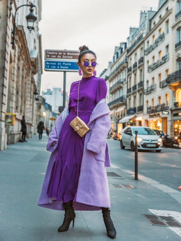 Cor lavanda: como usar, 20 looks frescos e modernos