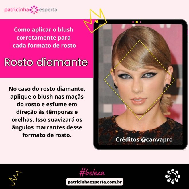 Blush Perfeito: Guia para Formatos de Rosto