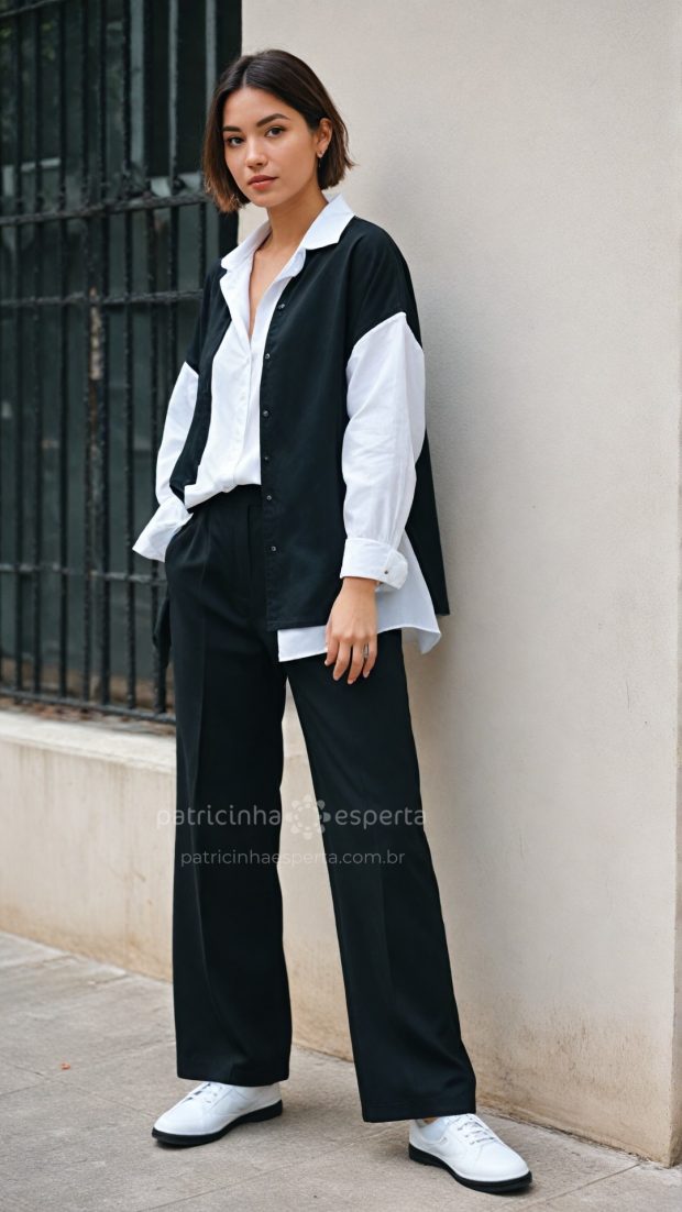 Looks Estilosos Calça Preta: 20 Ideias Fáceis de Recriar